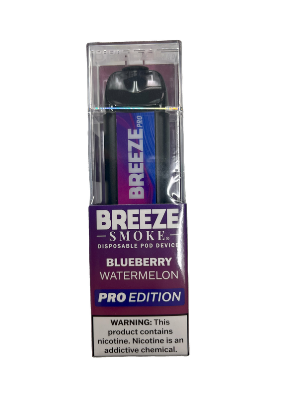 Breeze 2000 puffs Blueberry Watermelon – Puff Bros